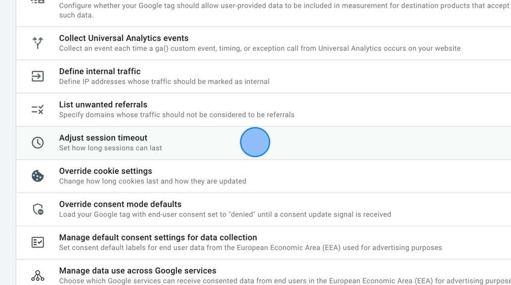 How to configure Google Analytics 4 data collection